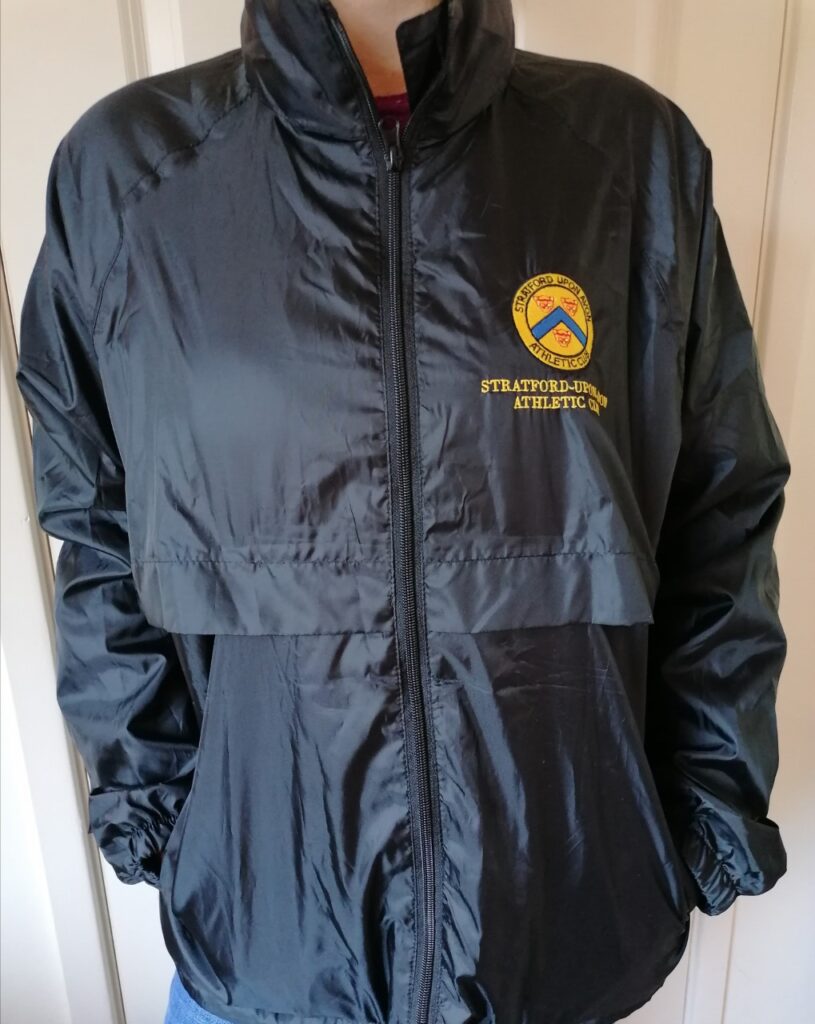 Black Lightweight Showerproof Jacket » Stratford upon Avon Athletics Club